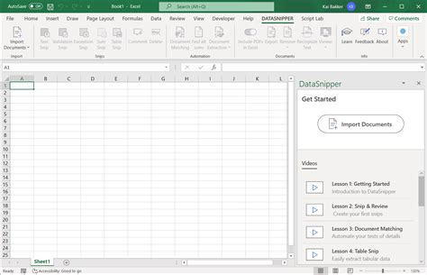 How To Install The Datasnipper Excel Add In