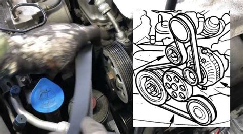 How To Replace The Serpentine Belt On A 2005 Acura MDX Step By Step