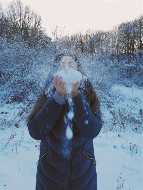 Фото со снегом