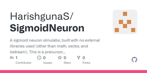 GitHub HarishgunaS SigmoidNeuron A Sigmoid Neuron Simulator Built