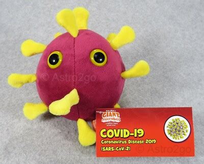 Giant Microbes Covid 19 Coronavirus Stuffed Plush 2020 Pandemic Virus