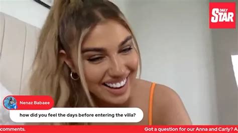 Love Islands Anna Vakili Reveals She Would Jump On Sexy Brad Mclelland In Villa Daily Star