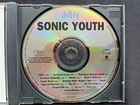 Cd Sonic Youth Dirty Hobbies Toys Music Media Cds Dvds On Carousell