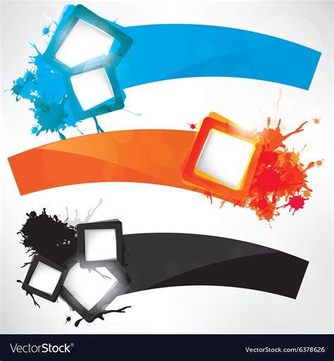 Set Of Frames For Text Royalty Free Vector Image