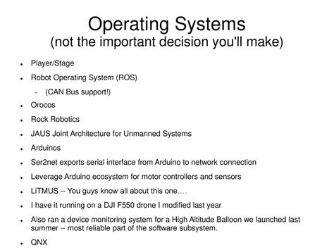 Creating Robotic Platforms Ppt Download