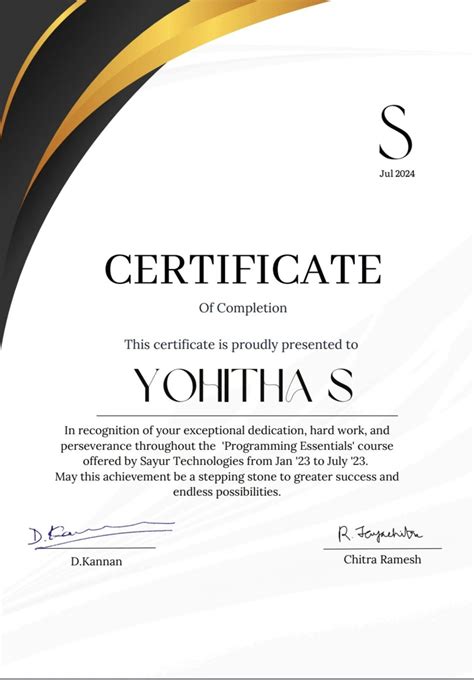 Yohitha S On Linkedin Python Programming Learningjourney Certification