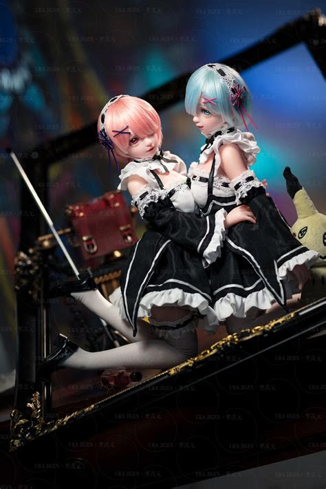 60cm Ram X Rem Silicone Adult Action Figure Rezero