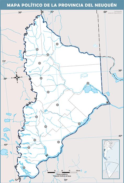 Mapa De Neuquen