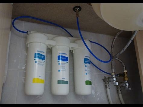 Фильтры под мойку. - YouTube