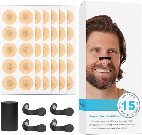 60 Pcs Breathing Nasal Strip Magnetic Anti Snoring Sleep Nasal Strips