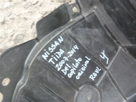 Guardafango Nissan Tiida Delantero Copiloto Da Os Repuestos Gaval