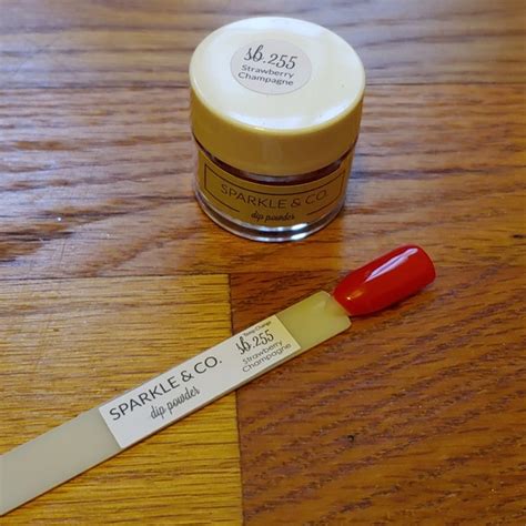 Sparkle And Co Makeup Sparkle Co Dip Powder Sb 255 Strawberry