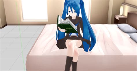 初音ミク 練習中：看書 呆音のイラスト Pixiv