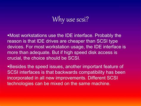 PPT SCSI PowerPoint Presentation Free Download ID
