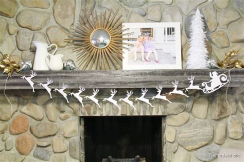 20 Handmade Christmas Garlands Makely