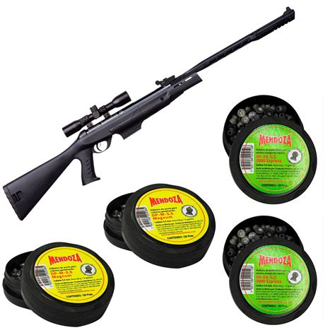 Rifle Nitro Piston Cal 5 5mm 240 Diabolos Esxpress Magnum De Uso
