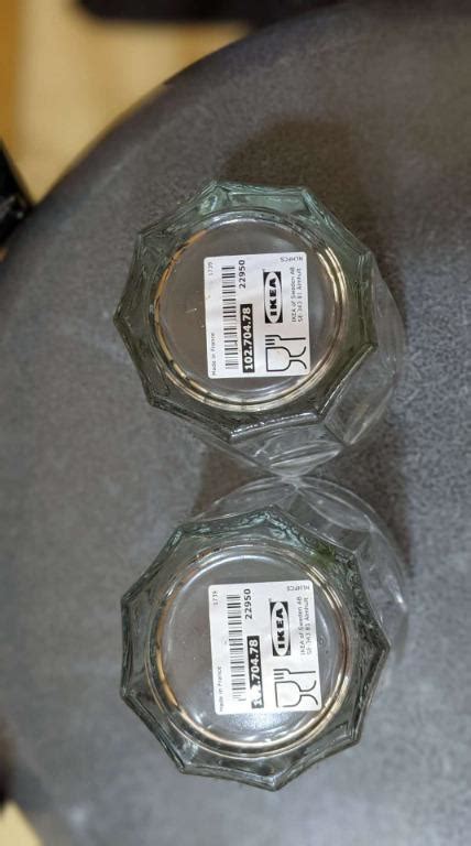 Ikea Drinking Glasses Set Of 2 Furniture And Home Living Kitchenware
