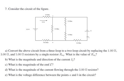 Solved Consider The Circuit Of The Figure A Convert The Chegg