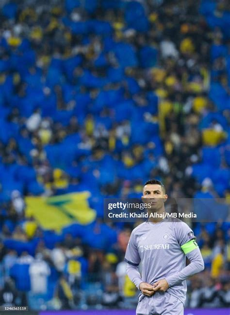 Cristiano Ronaldo Of Al Nassr During The Saudi Super Cup Semi Final