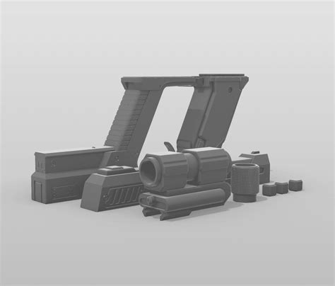 Helldivers 2 P 2 P2 Peacemaker Pistol High Quality 3d Print Model