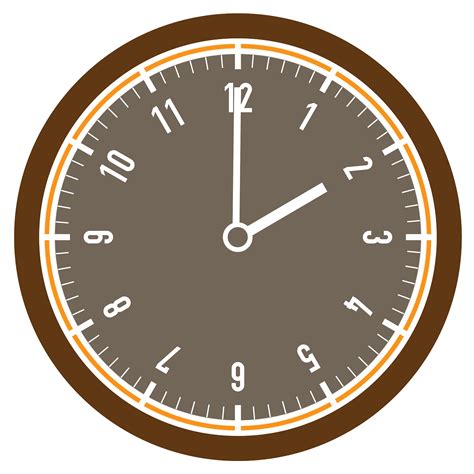 8 00 Clock Clipart Illustration