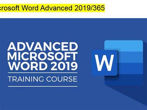 Microsoft Word Advanced 2019 365 Qintil