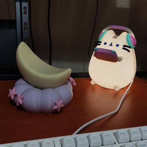 Cute Headphone Stand Kawaii Headphones Holder Desk Setup Gamer Girl