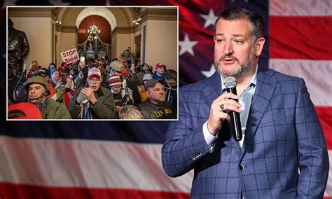 Ted Cruz Reveals That He Hid In A Closet On January 6 Before Voting To