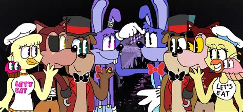 My Own Ff Style Meet The Fazbear Crew Au By Merrieofficalarts On Deviantart