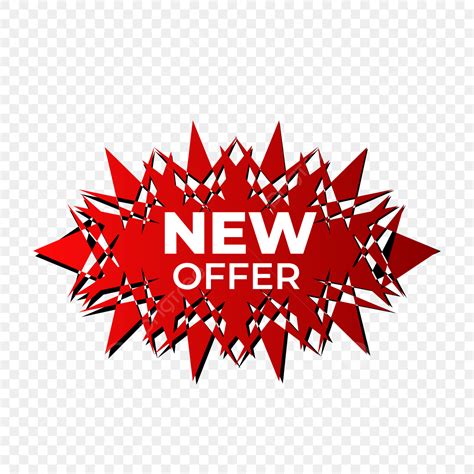 Sale Offer Tag Vector Png Images Abstract New Offer Sale Tag Free
