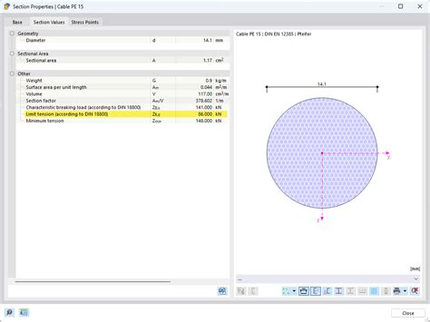 KB 001880 Design Of Cable Structures In RFEM 6 And RSTAB 9