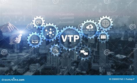 Vlan Trunking Protocol Virtual Local Area Network Vtp Royalty Free Stock Image