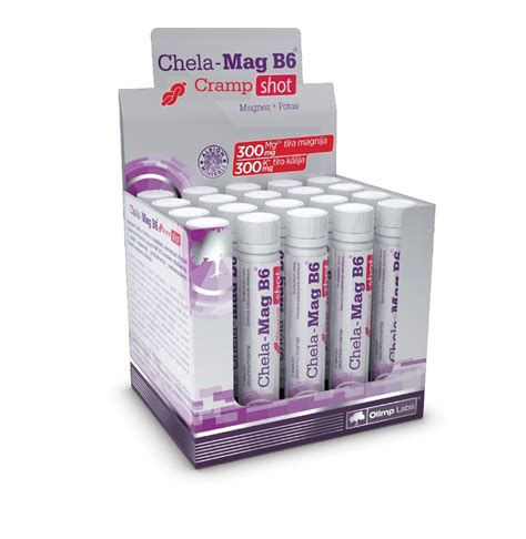 OLIMP CHELA MAG B6 SKURCZ SHOT MAGNEZ 20x25 WIŚNIA Padew narodowa