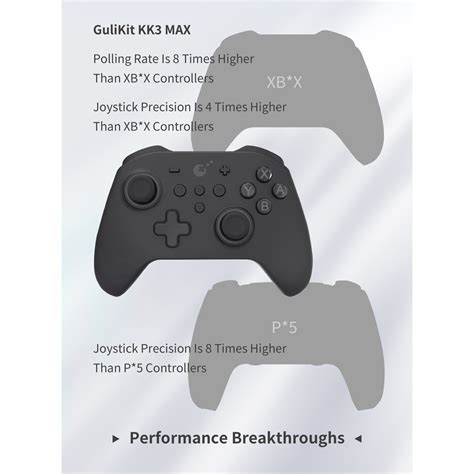 Gulikit Kk3 Max Wireless Controller Black Nintendo Switch Eb Games New Zealand