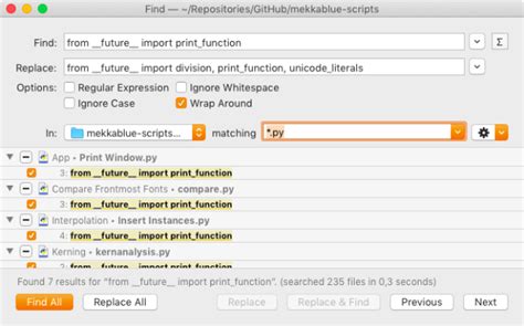 Scripting Upgrading To Python 3 Glyphs