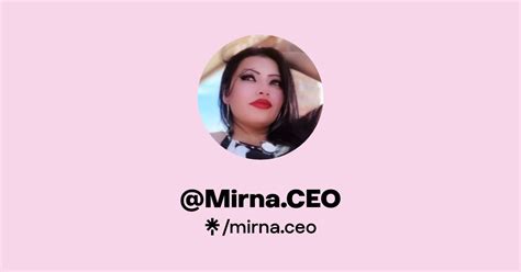 Mirna Ceo Instagram Facebook Tiktok Linktree