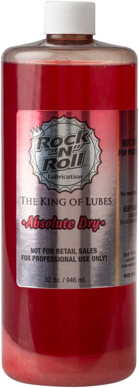 Rock N Roll Absolutedry Bike Chain Lube 32 Fl Oz Drip