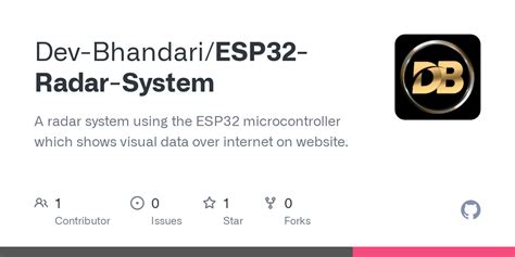 Github Dev Bhandari Esp Radar System A Radar System Using The Esp Microcontroller Which