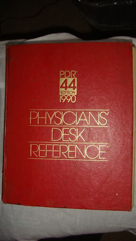 Physicians Desk Reference 1990 Physicians Desk Reference E R Barnhart 9780874897098