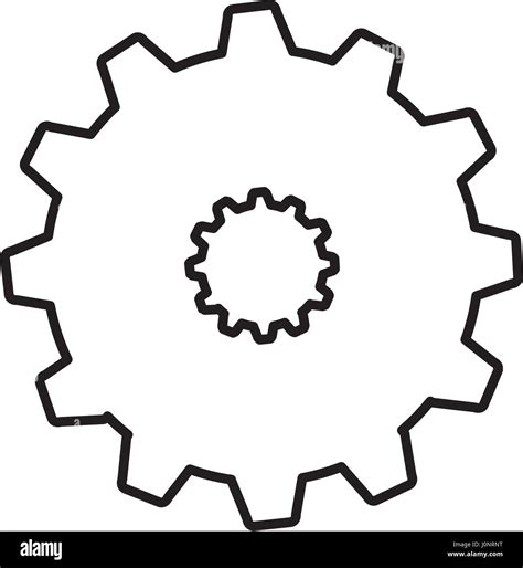 Gear Settings Setup Icon Stock Vector Image And Art Alamy