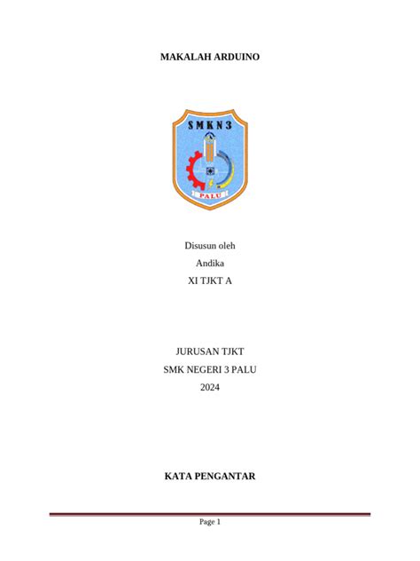 Makalah Arduino Pdf
