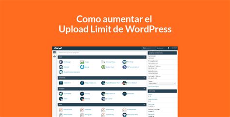 como aumentar el upload limit de wordpress diseñador web freelance