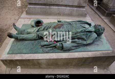 A Tomb Of Victor Noir A French Journalist Killed By Pierre Bonaparte