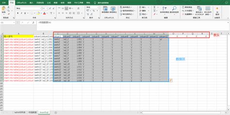 根据excel快速生成表的创建以及新增数据记录的sqlexcel创建sql建表语句 Csdn博客