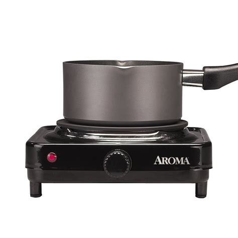 Aroma Housewares Electric Single Hot Plate Portable Kitchen Appliance