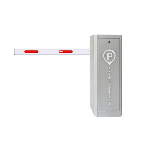 High Quality DC Brushless Parking Boom Barrier Gate With LED Light Belt