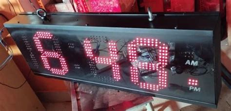 Ss Techno Black Led Digital Clock Model Ss Rtcc1 At Rs 1550 In Chennai