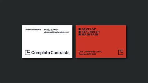 Complete Contracts Brand Identity Design By Russell Milne At
