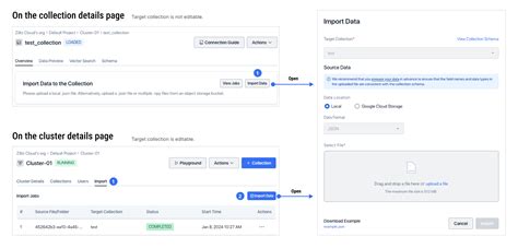 Import Data Console Zilliz Cloud Developer Hub