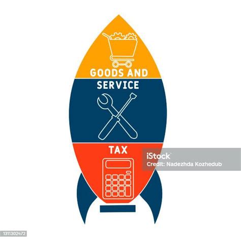 Gst 상품 및 서비스 세금 약어 비즈니스 개념 배경 0명에 대한 스톡 벡터 아트 및 기타 이미지 0명 경제 금융